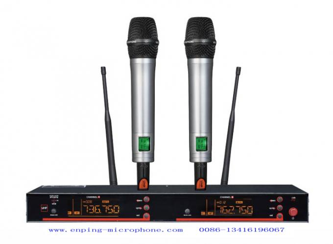 LS-6000 wireless microphone system UHF IR selecta ble frequency PLL ...