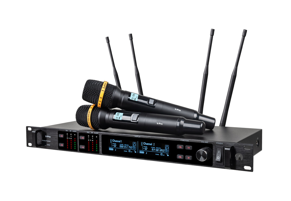 MLF-10600/ HIGH QUALITY TRUE DIVERSITY UHF wireless microphone system ...