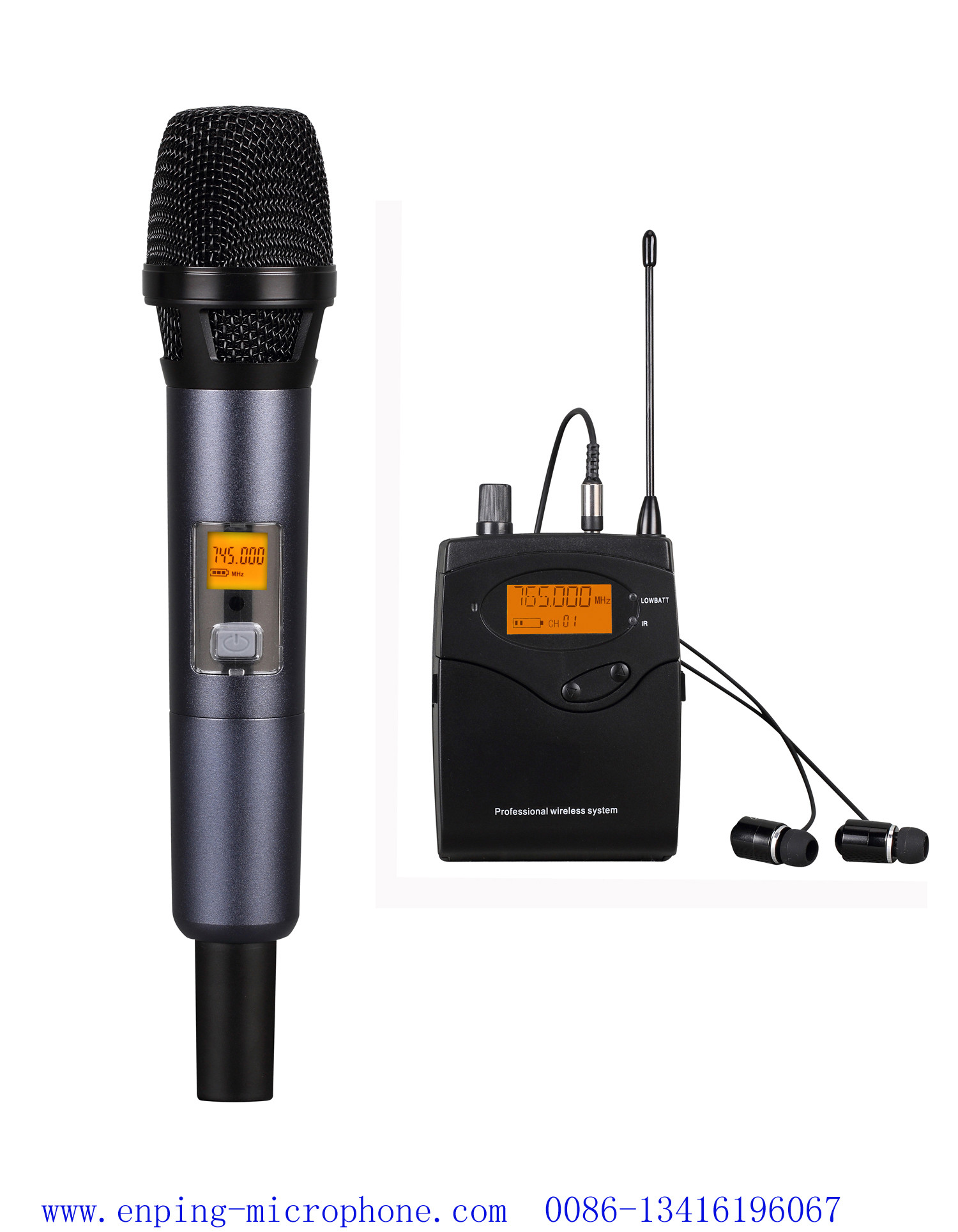 MT-100P&MT-110P handheld tour guide system wireless microphone multi ...