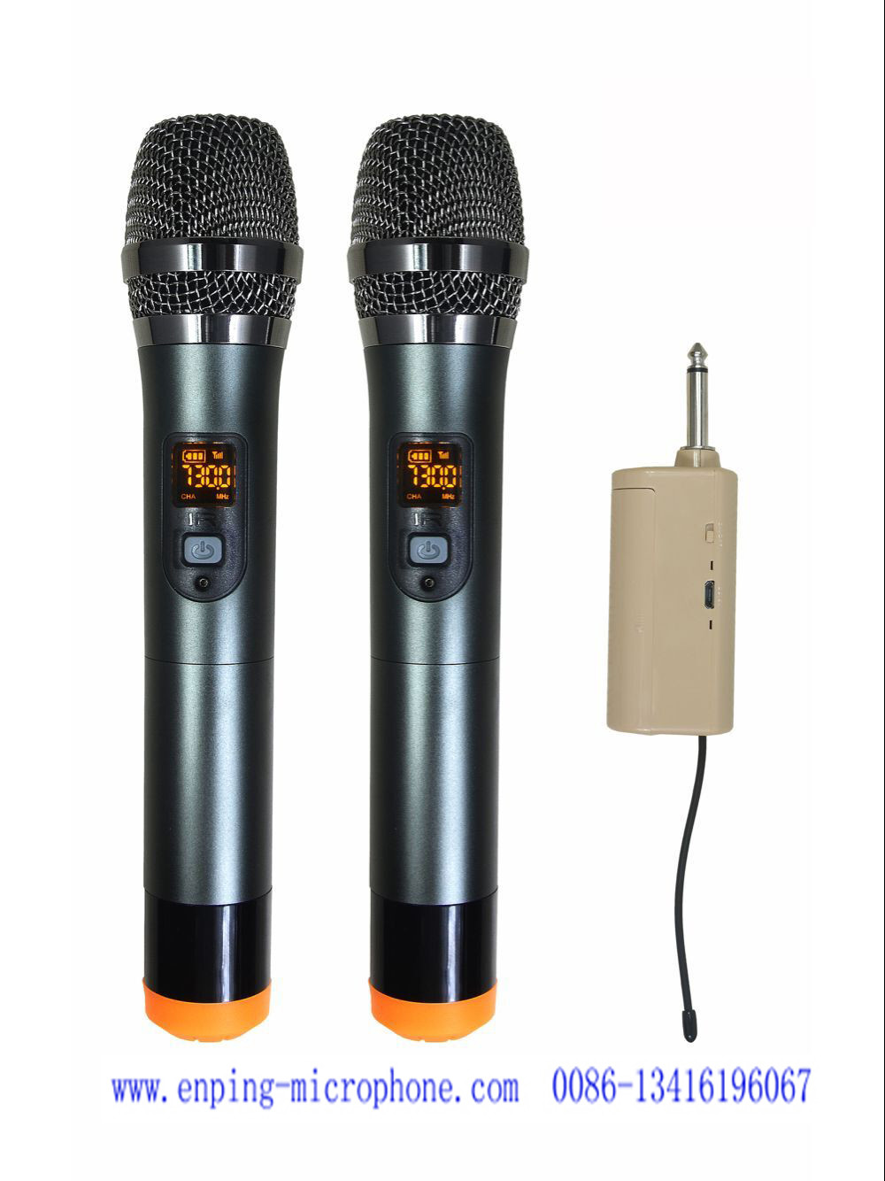 C9 / professional & easy-set-up universal UHF wireless microphone with 16 selectable frequency ...