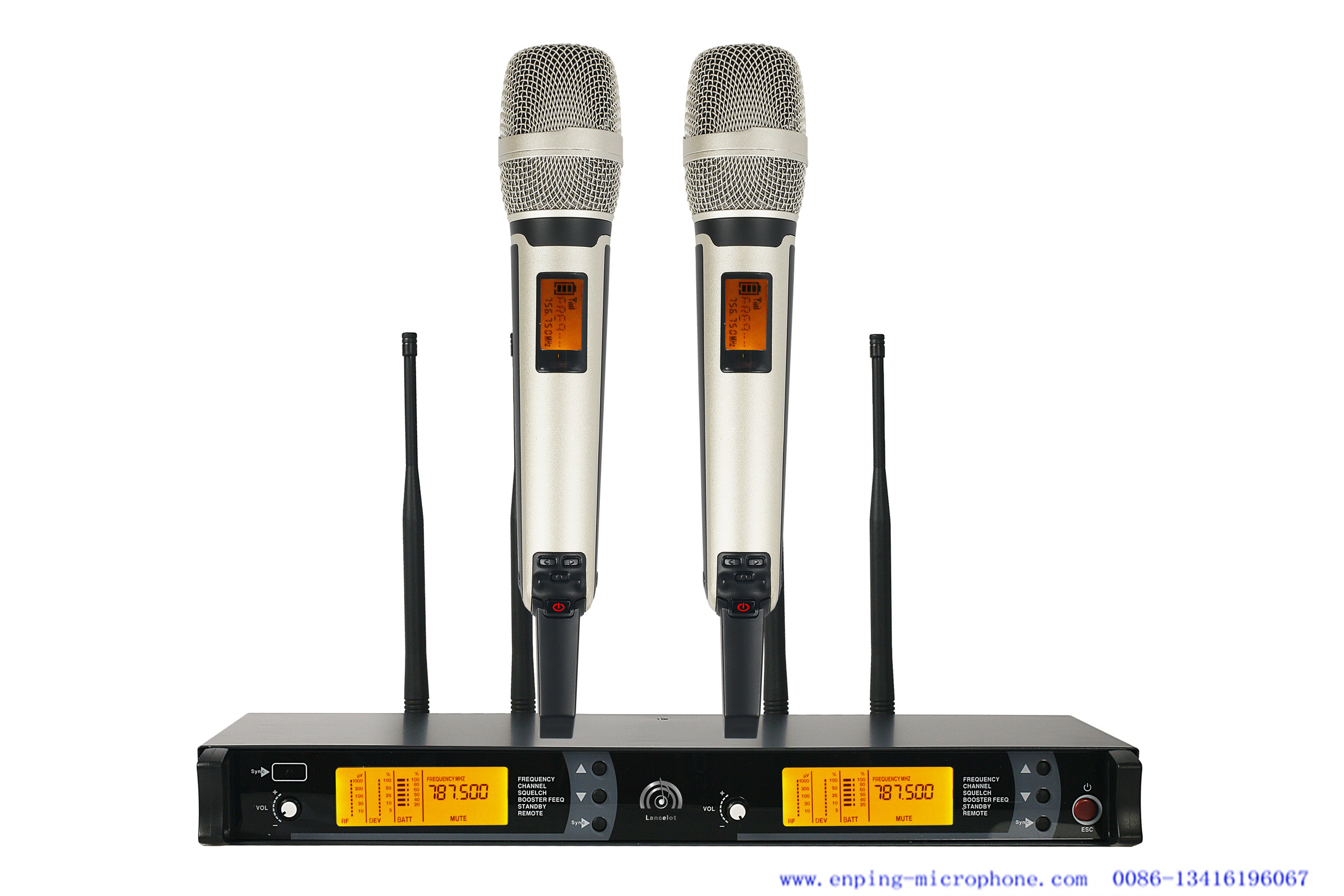 LS-2000/ HIGH QUALITY TRUE DIVERSITY UHF wireless microphone system ...